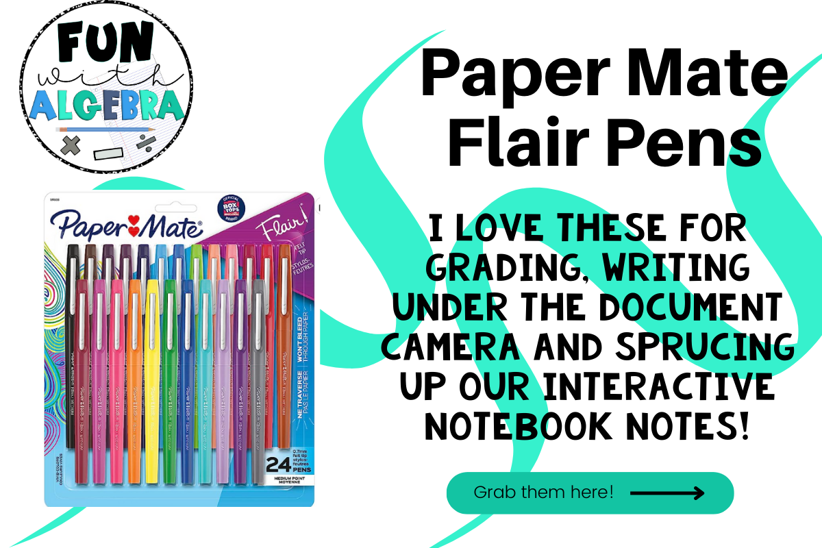 My Four Favorite Writing Utensils for Teaching – Fun With Algebra